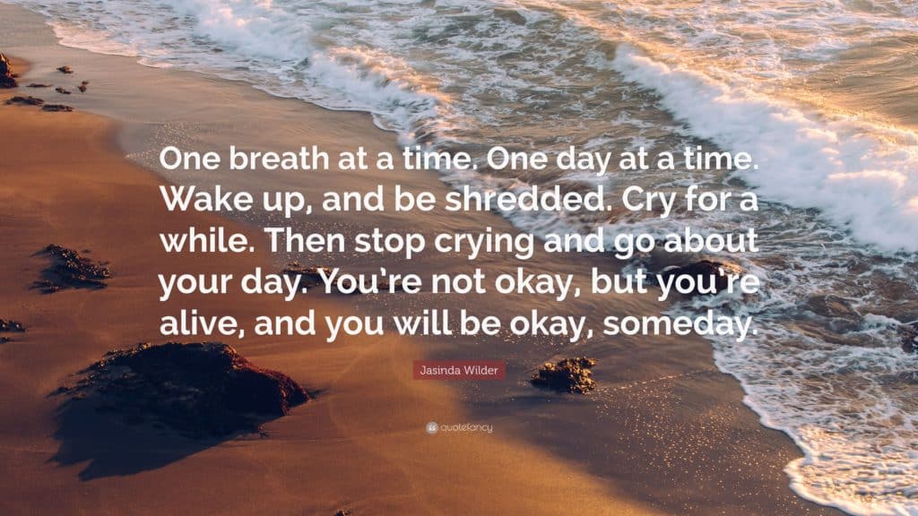 One Breath at a Time! - Sharing Jan’s Love
